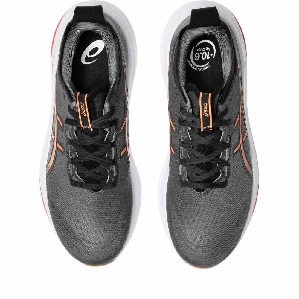 Tênis Asics Gel Nimbus 27 Masculino 1011B958-021 Chumbo/Laranja