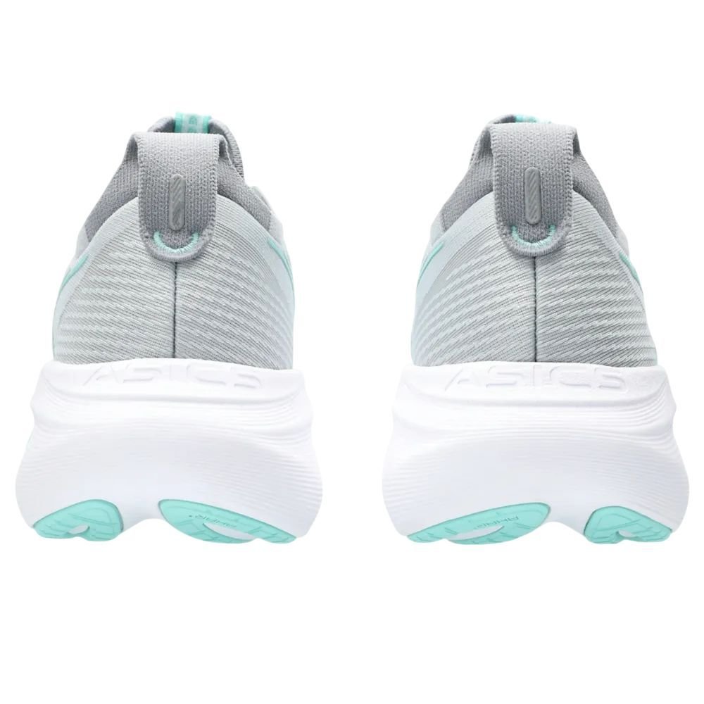 Tênis Asics Gel Nimbus 27 Feminino 1012B753-020 Cinza/Verde Claro