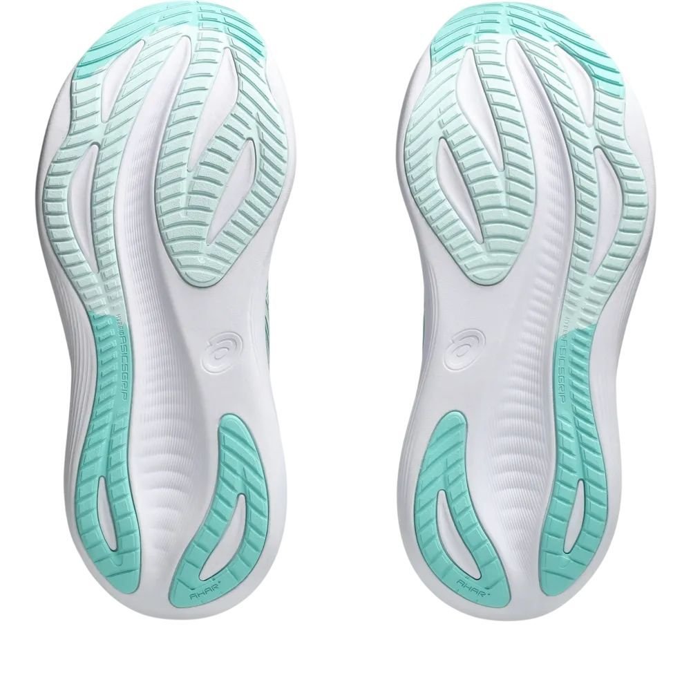 Tênis Asics Gel Nimbus 27 Feminino 1012B753-020 Cinza/Verde Claro