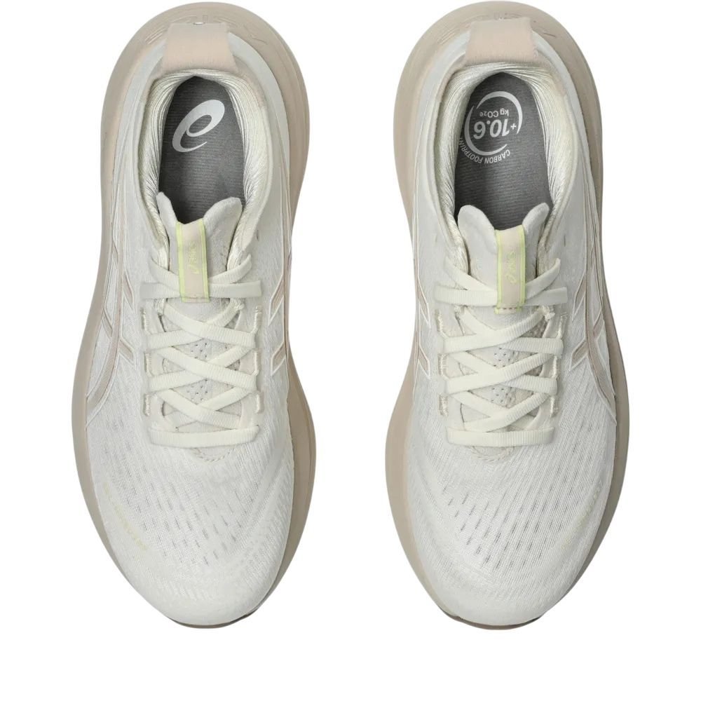 Tênis Asics Gel Nimbus 27 Feminino 1012B753-102 Creme/Bege