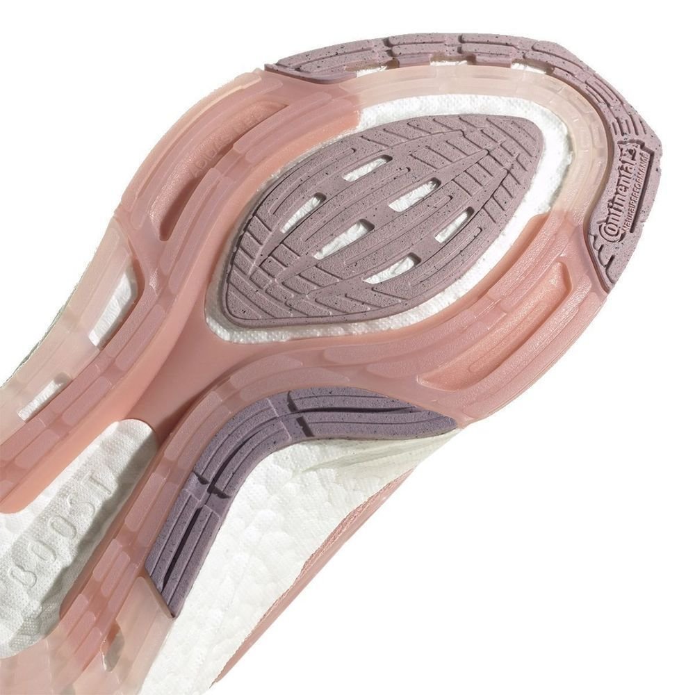 Tênis Adidas Ultraboost 22 Feminino GX5592 Rosa Claro/Branco