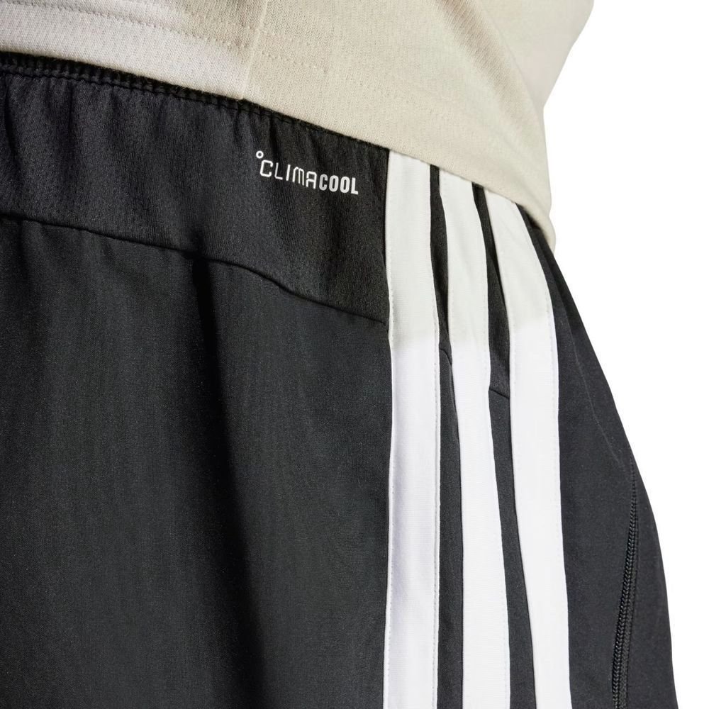 Shorts Adidas Essentials 3 Listras 7" Masculino JC7718 Preto/Branco