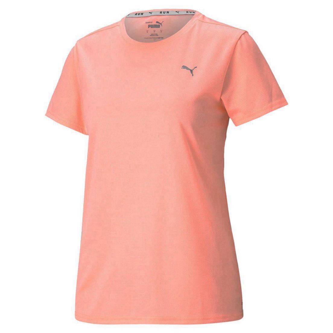 CAMISETA PUMA RUN FAVORITE SS TEE W 520181-25 Vermelho