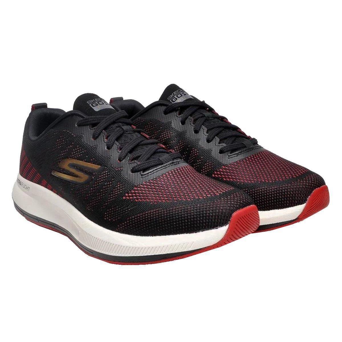 TENIS SKECHERS GO RUN PULSE-STRADA 220096-BKRD Preto
