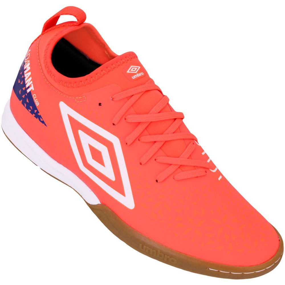 Tênis Umbro Futsal Adamant Club Masculino Laranja