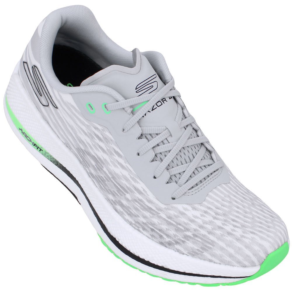 Tênis Skechers Go Run Razor 4 Masculino Cinza