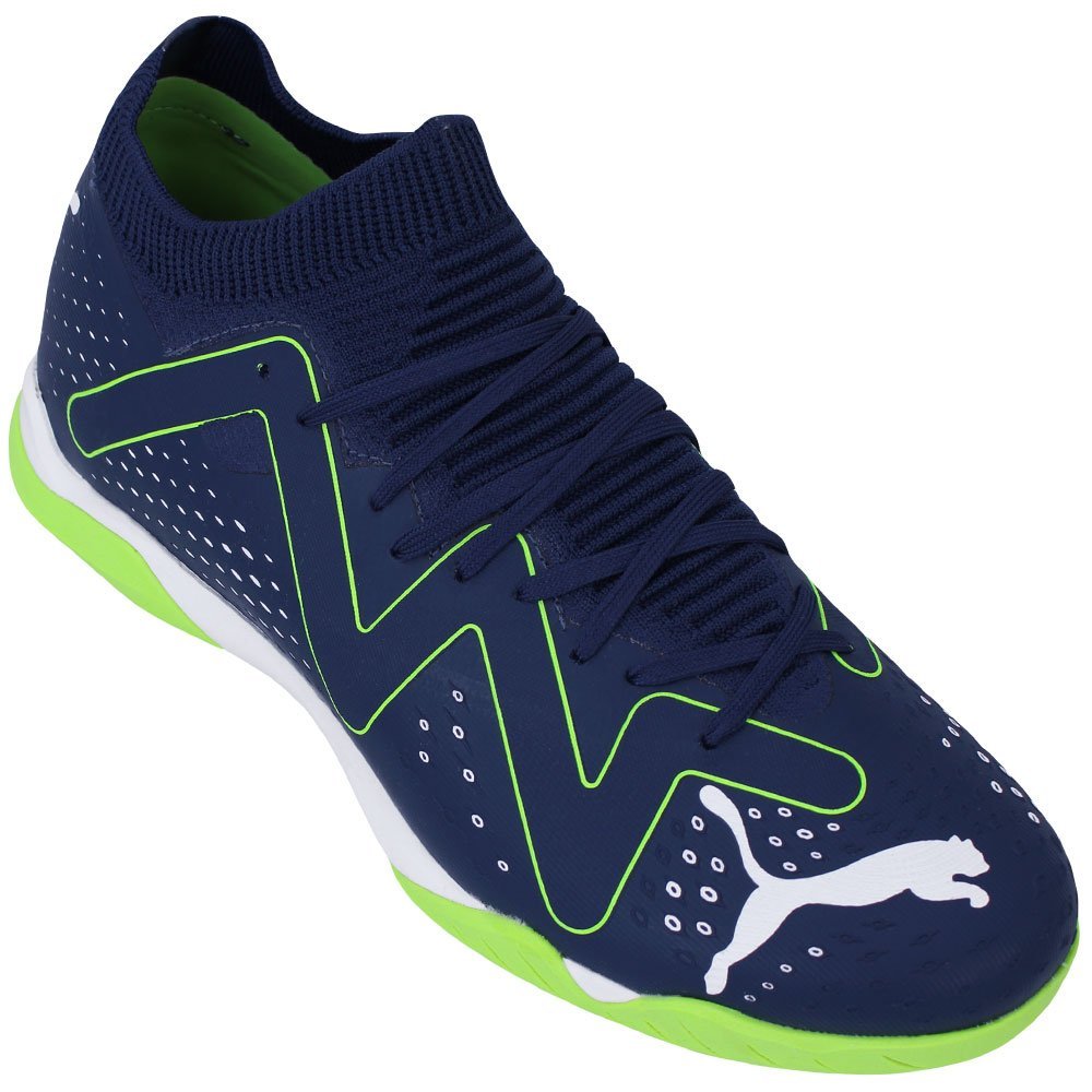 Tênis Puma Futsal Future Match IT Masculino Azul