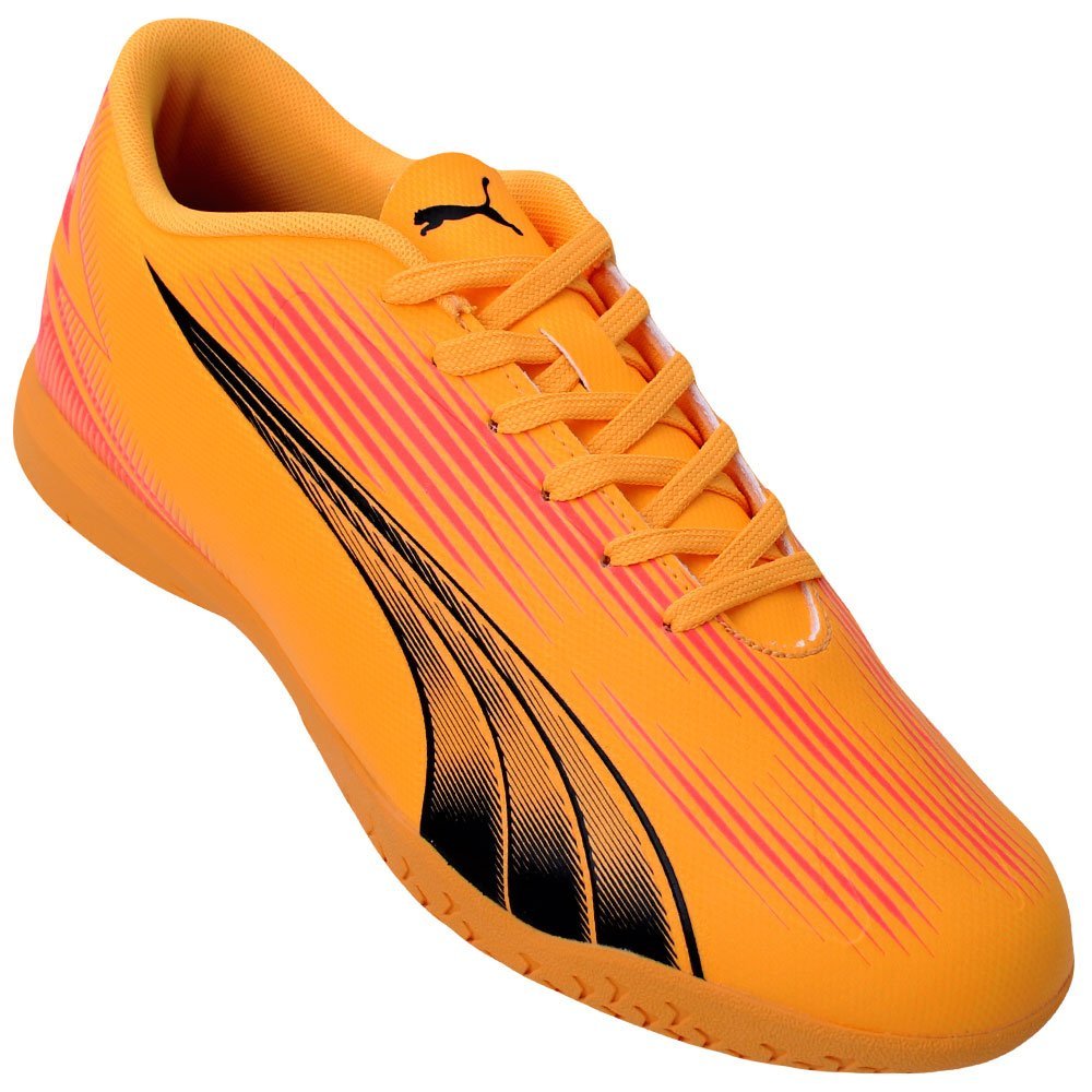 Tênis Puma Futsal Ultra Play IT BDP Laranja