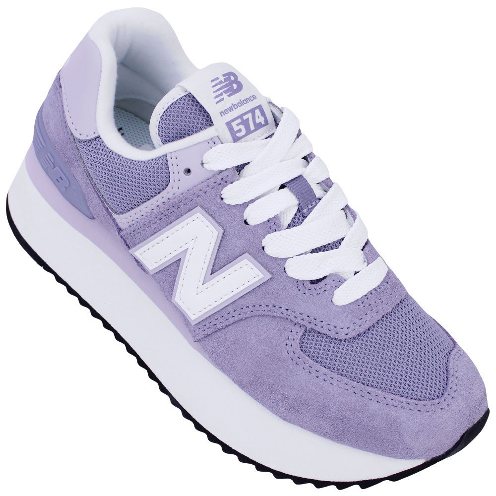 Tênis New Balance 574+ Feminino Roxo