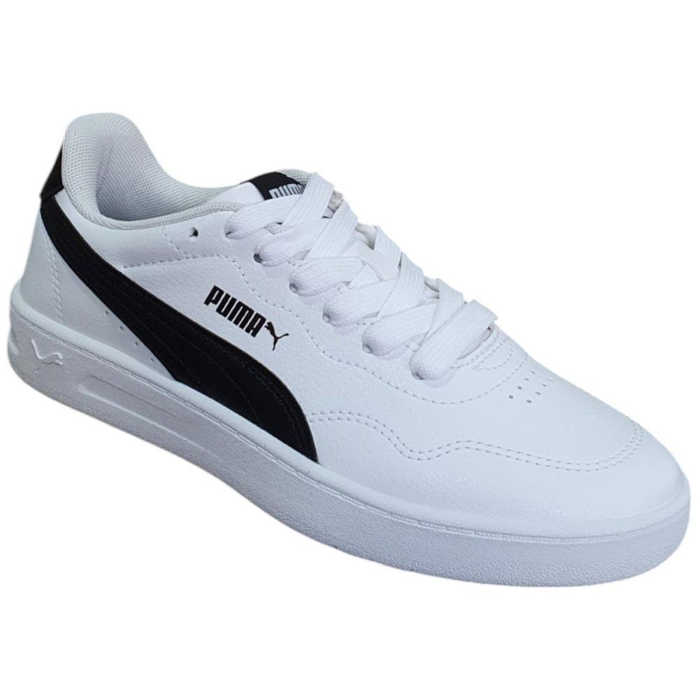 Tênis Puma Court Lally BDP Feminino Branco/Preto