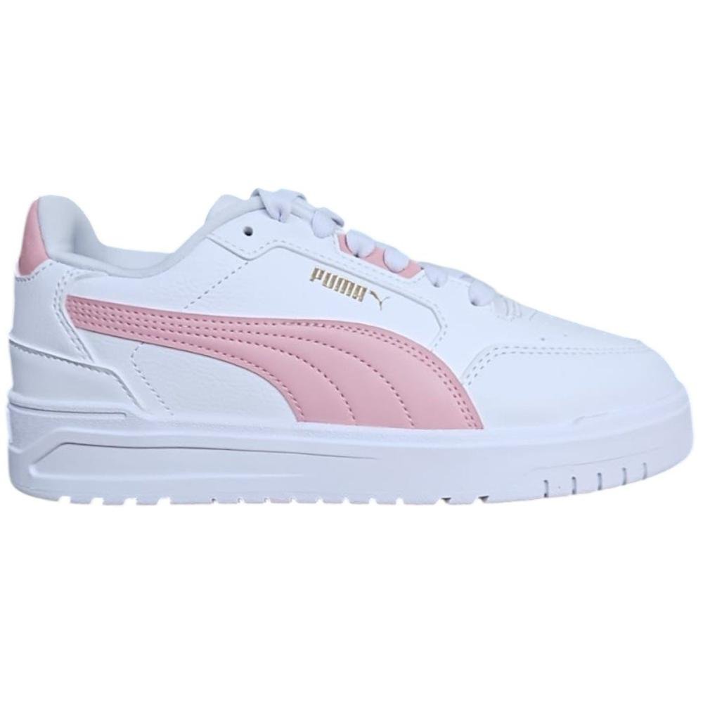 Tênis Puma Shuffle Downtown Feminino Branco/Rosa