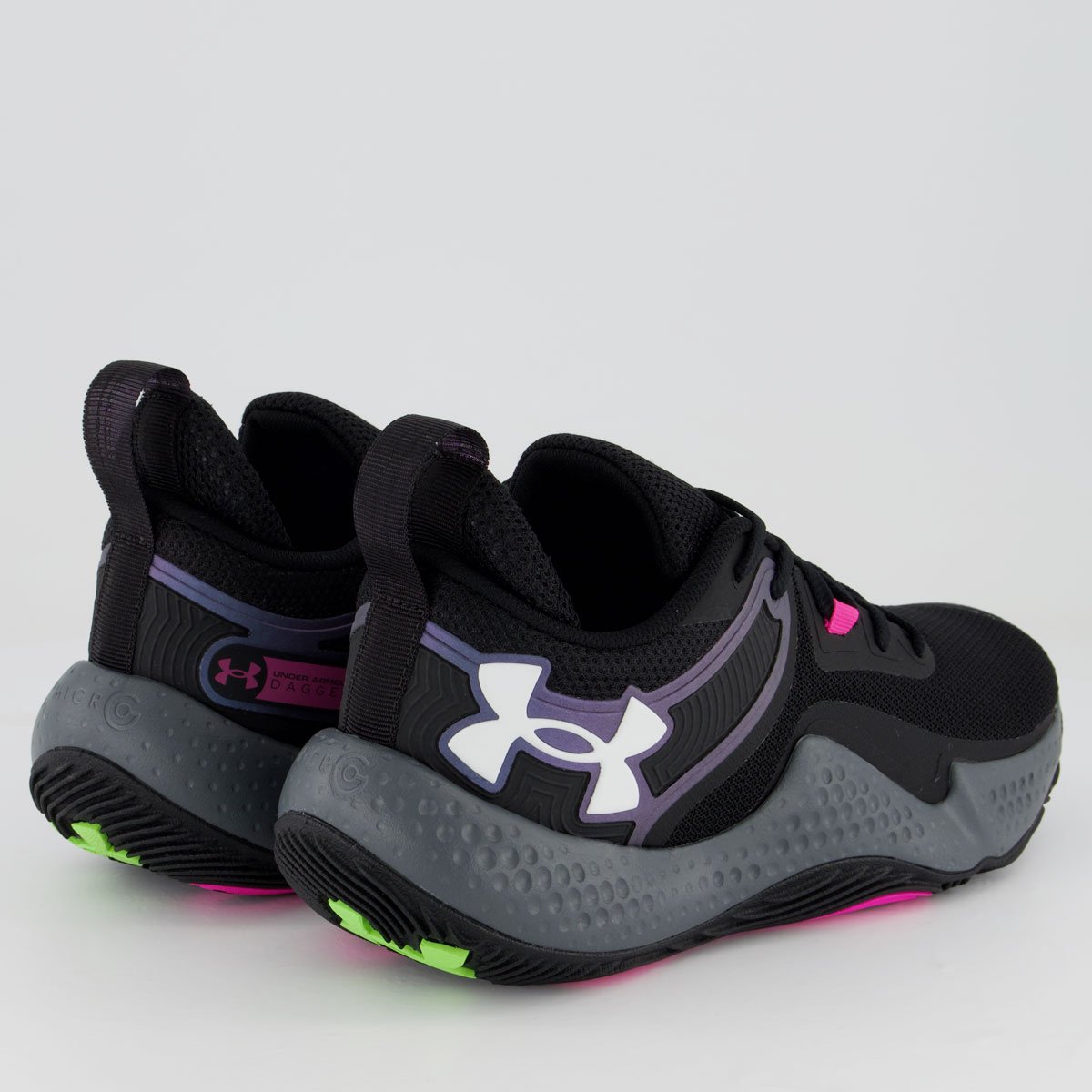 Tênis Under Armour Dagger Preto Preto