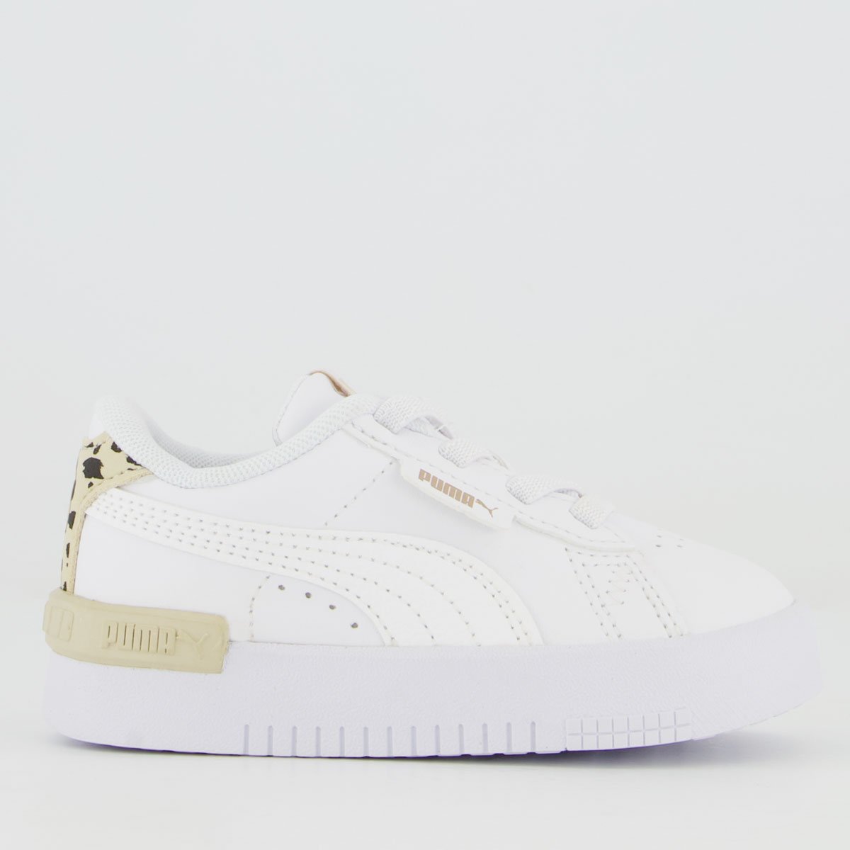 Tênis Puma Jada Animal AC Kids Branco Branco