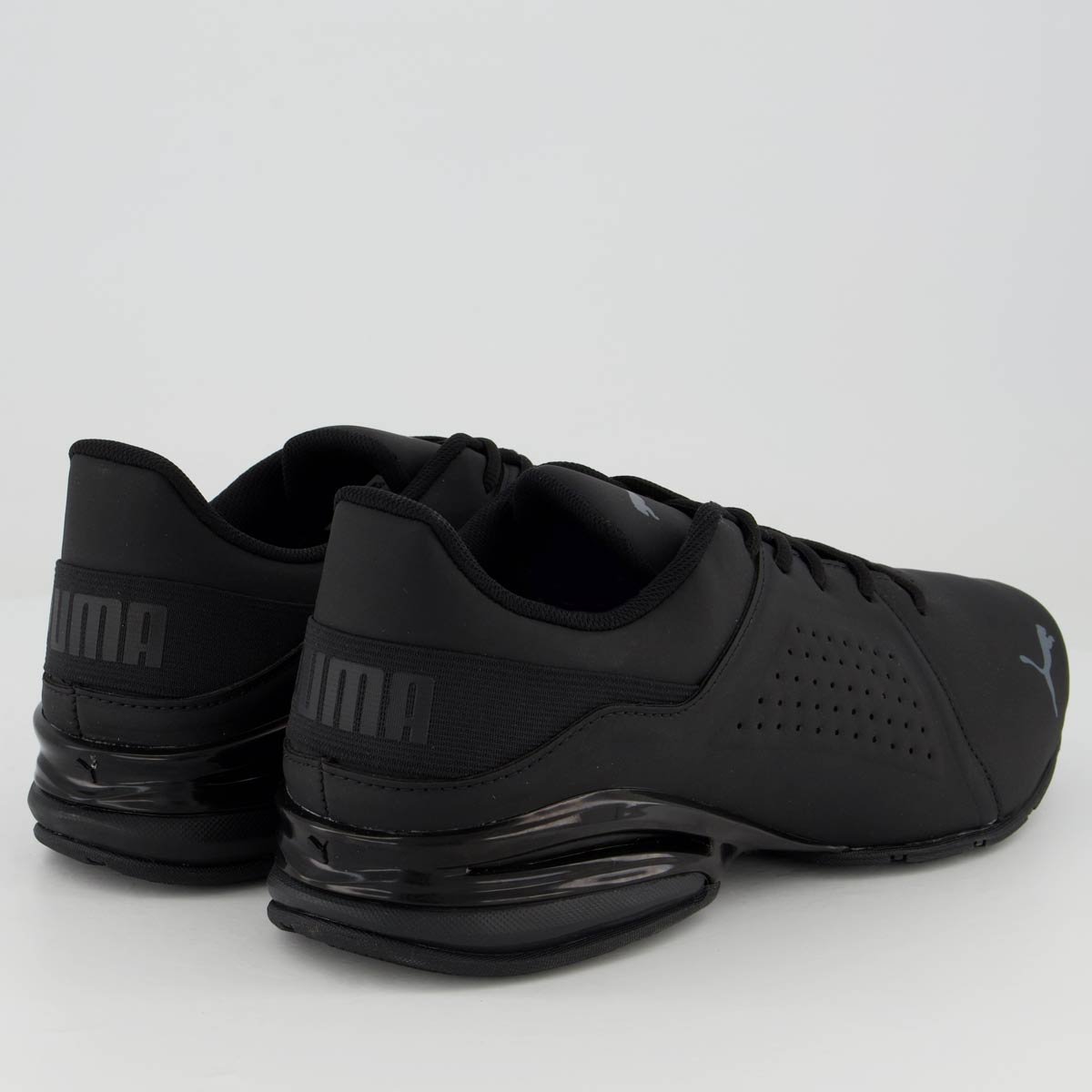 Tênis Puma Viz Runner V2 BDP Preto e Cinza Preto