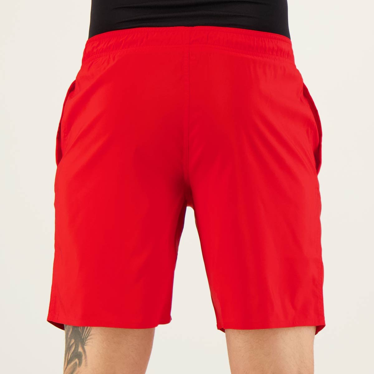 Bermuda Adidas Swim Solid Vermelha Vermelho