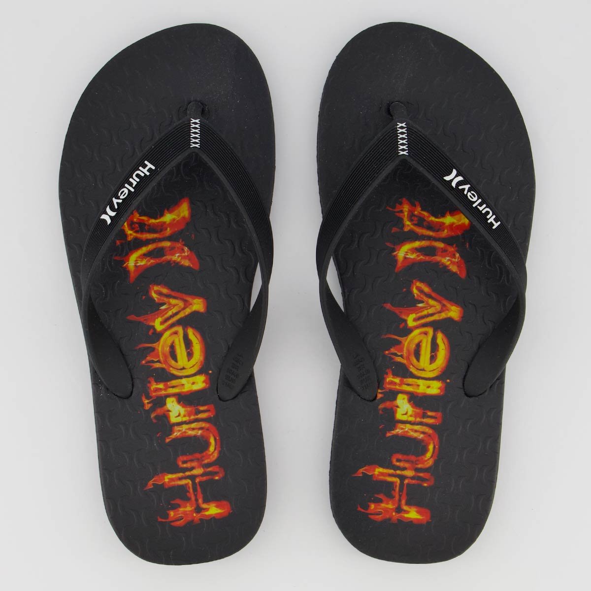 Chinelo Hurley Fire Classic Preto Preto