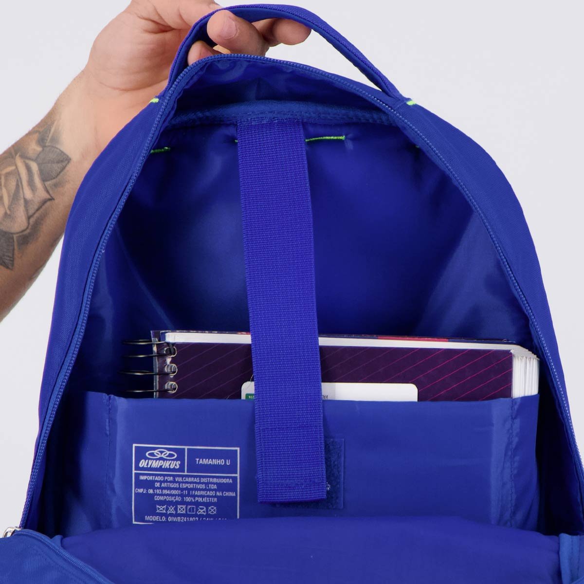 Mochila Olympikus Prime Azul Azul