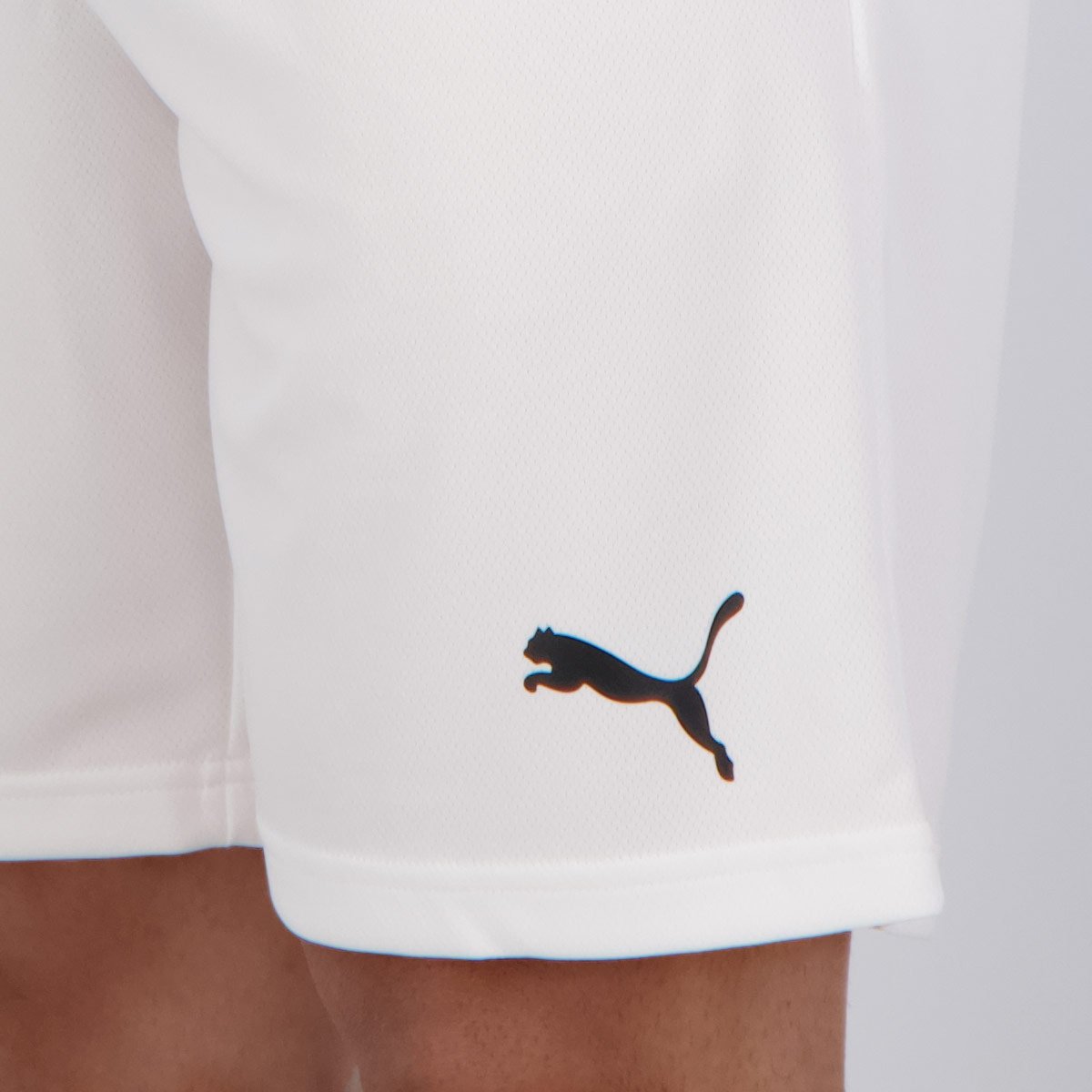 Bermuda Puma Teamrise Branca Branco