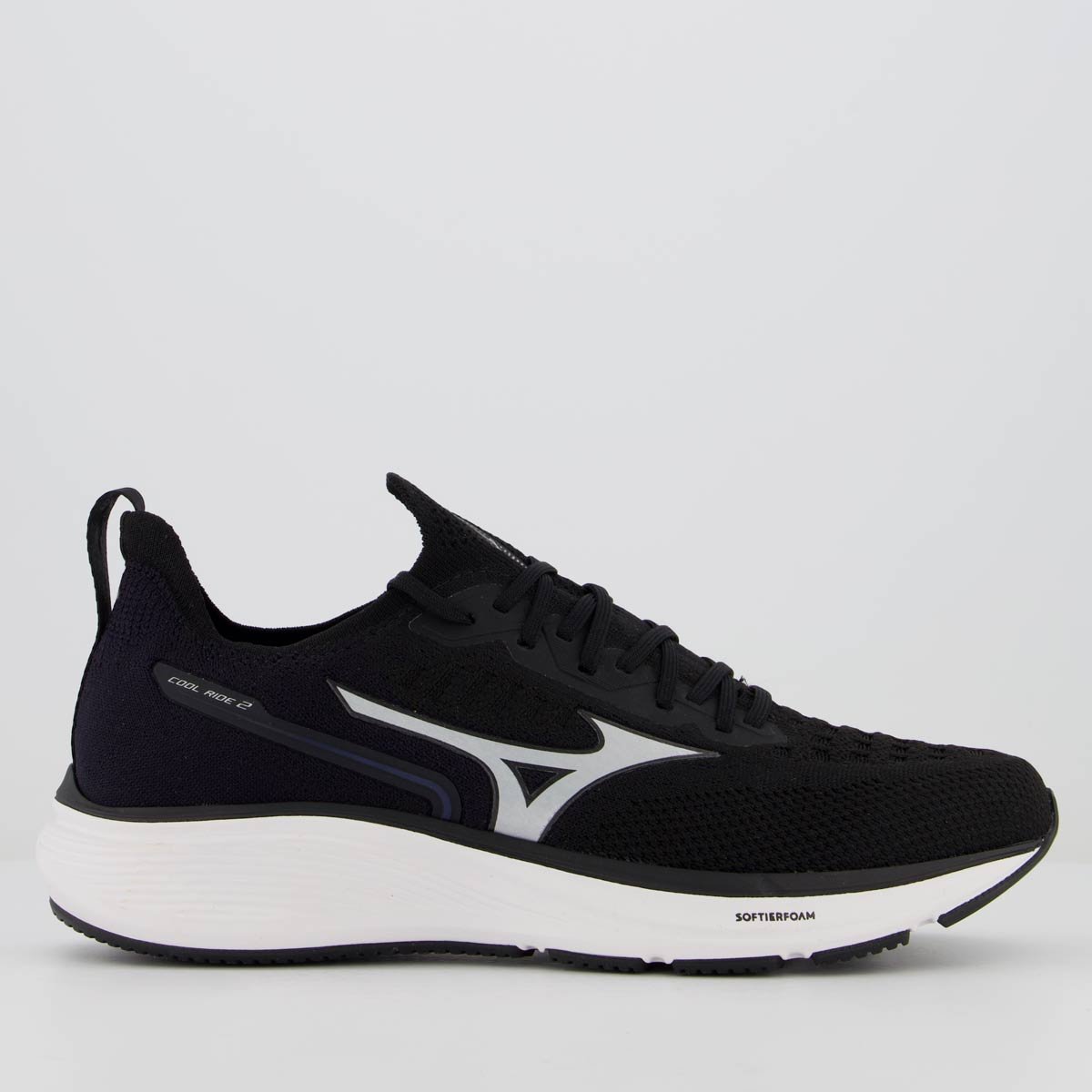 Tênis Mizuno Cool Ride 2 Preto Preto