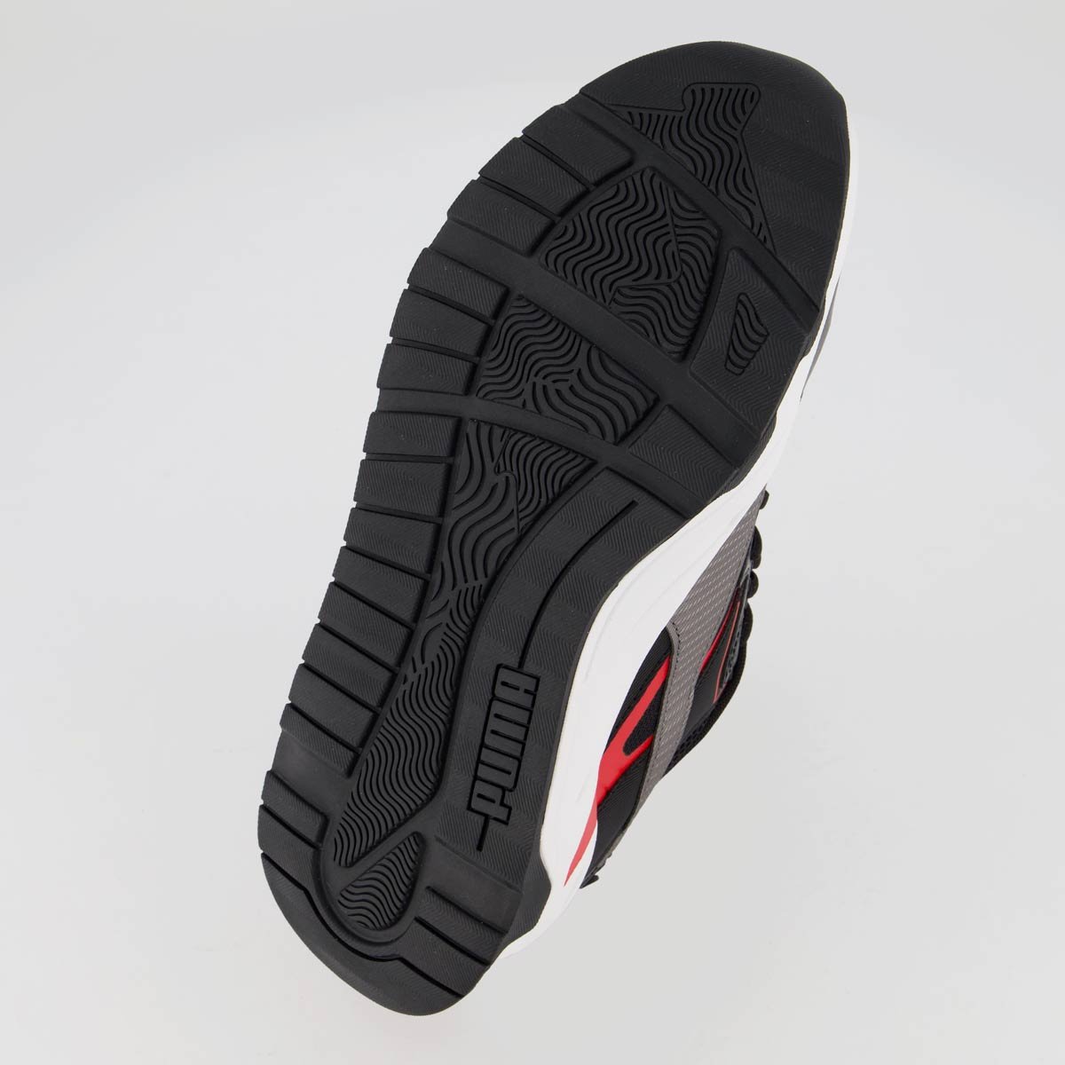 Tênis Puma Scuderia Ferrari Trinity Preto e Vermelho Vermelho