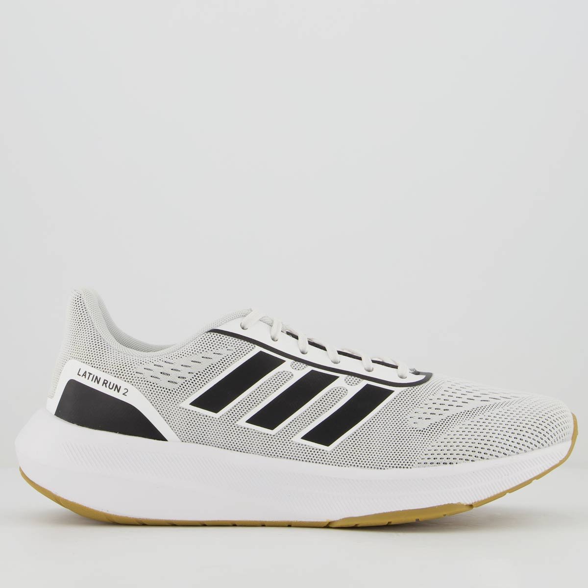 Tênis Adidas Latin Run 2.0 Cinza e Preto Cinza
