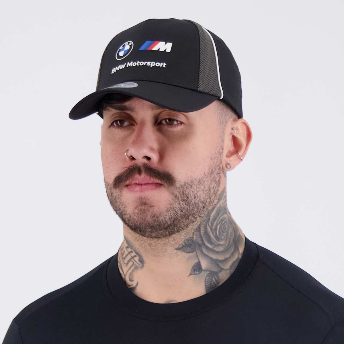 Boné Puma BMW Motorsport BB CAP Preto e Cinza Preto/Cinza