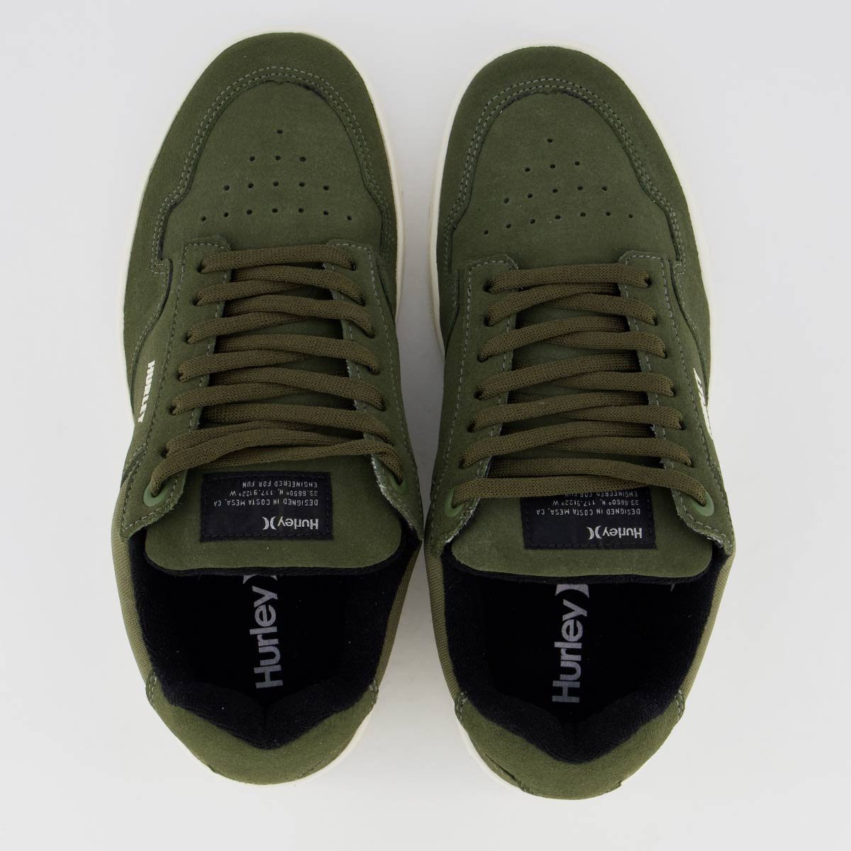Tênis Hurley Cup Suede Verde