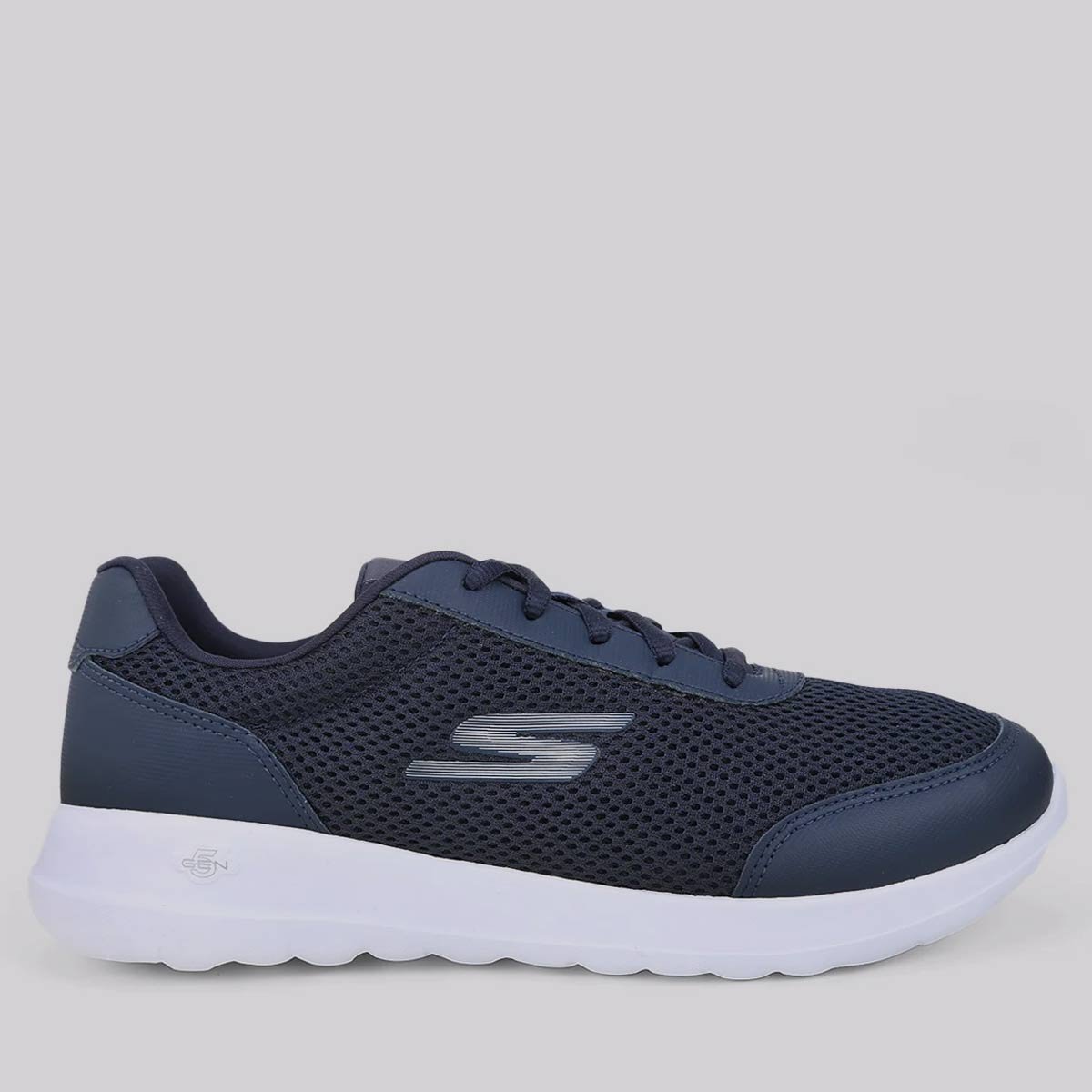 Tênis Skechers Go Walk Max Marinho e Branco Azul Marinho/Branco