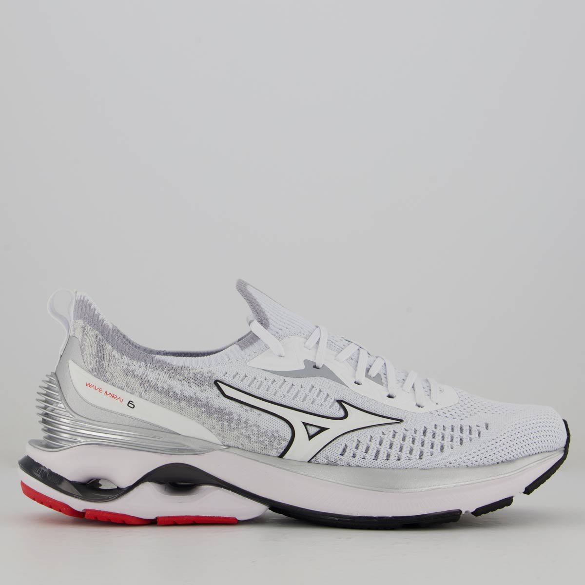 Tênis Mizuno Wave Mirai 6 Branco Branco