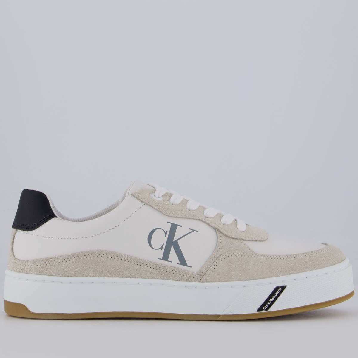 Tênis Calvin Klein Side Soft Off White Off White