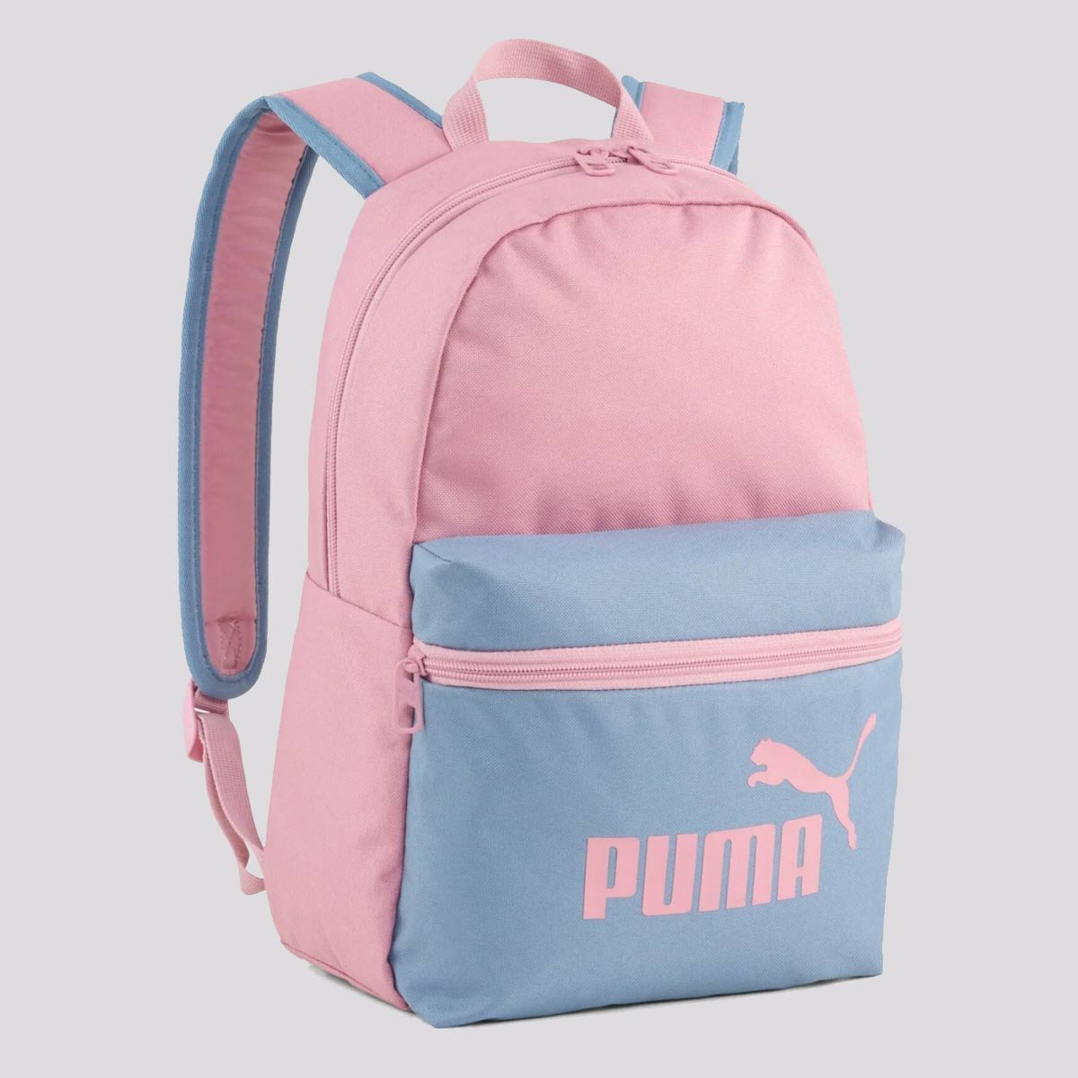 Mochila Puma Phase CB Small Rosa e Azul Rosa/Azul