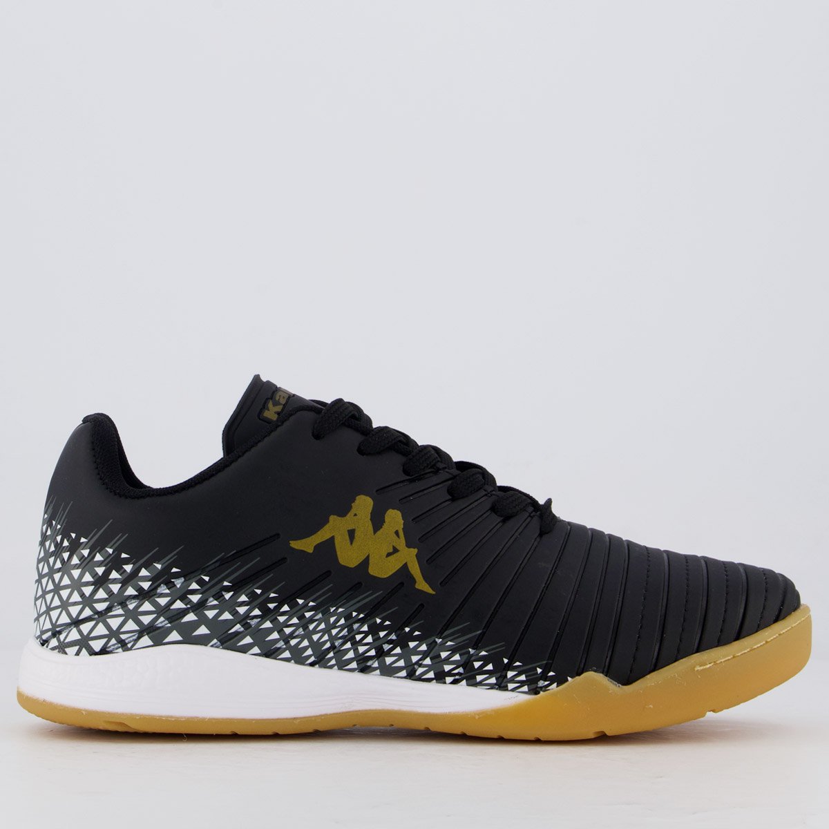 Chuteira Kappa Ultra Futsal Preta Preto