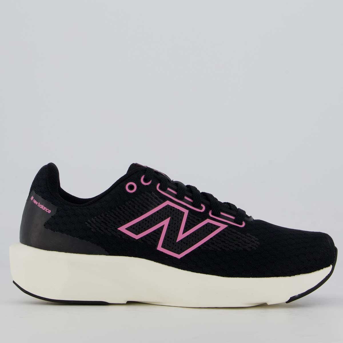 Tênis New Balance 413 V3 Feminino Preto e Rosa Preto/Rosa