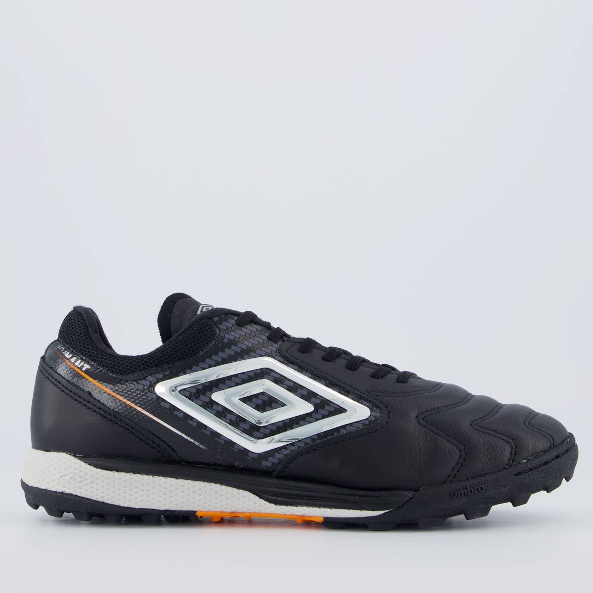 Chuteira Umbro Adamant Master Class Pro Bump Society Preta Preto