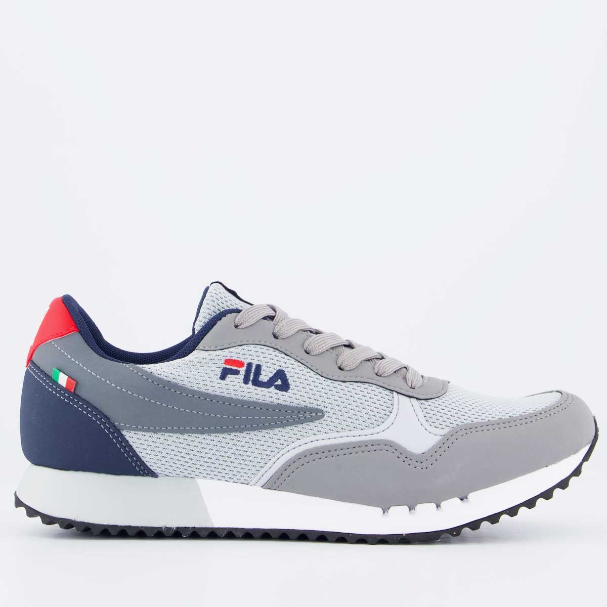 Tênis Fila Euro Jogger Sport II Cinza e Marinho Cinza/Marinho