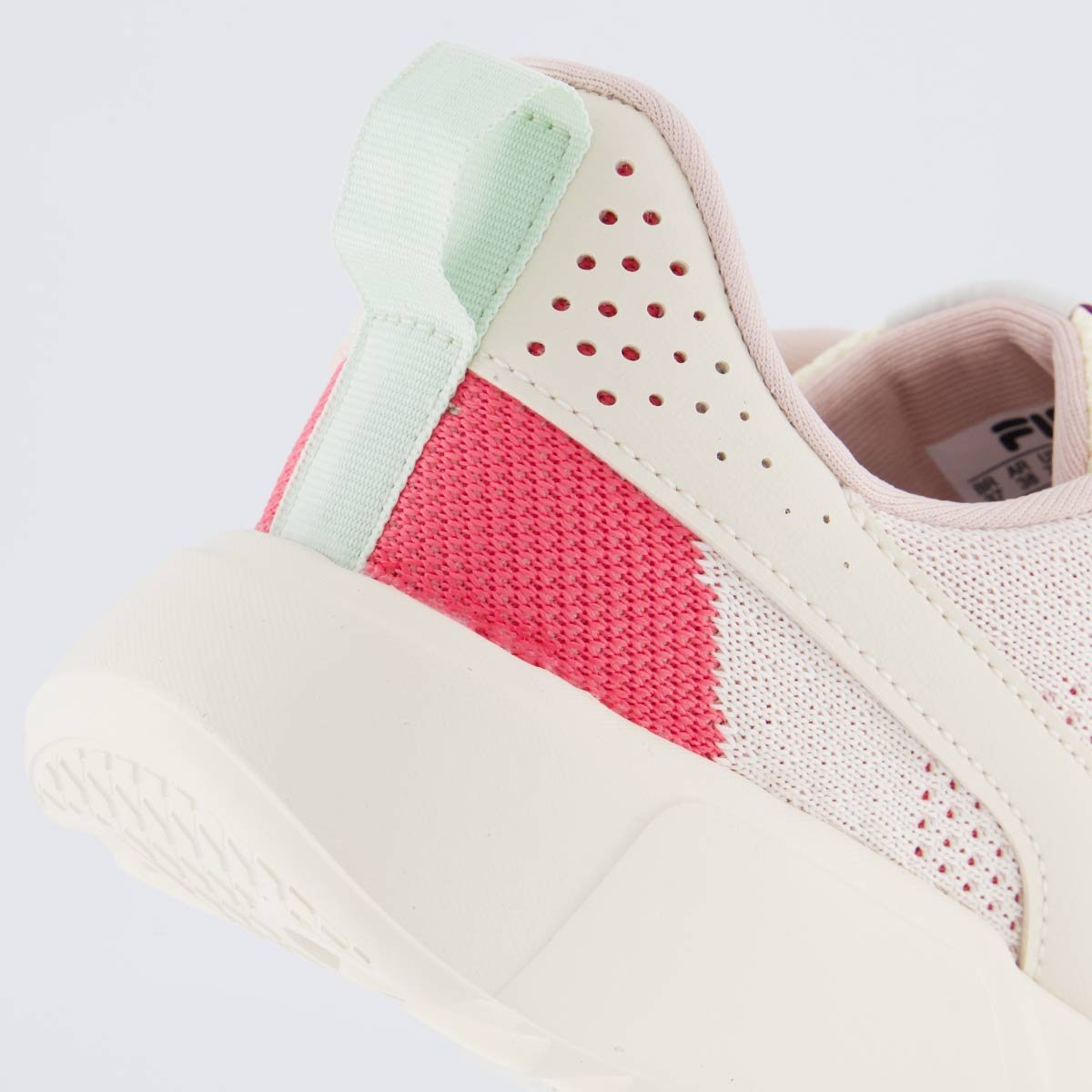 Tênis Fila Freestyle II Feminino Bege e Rosa Bege/Rosa