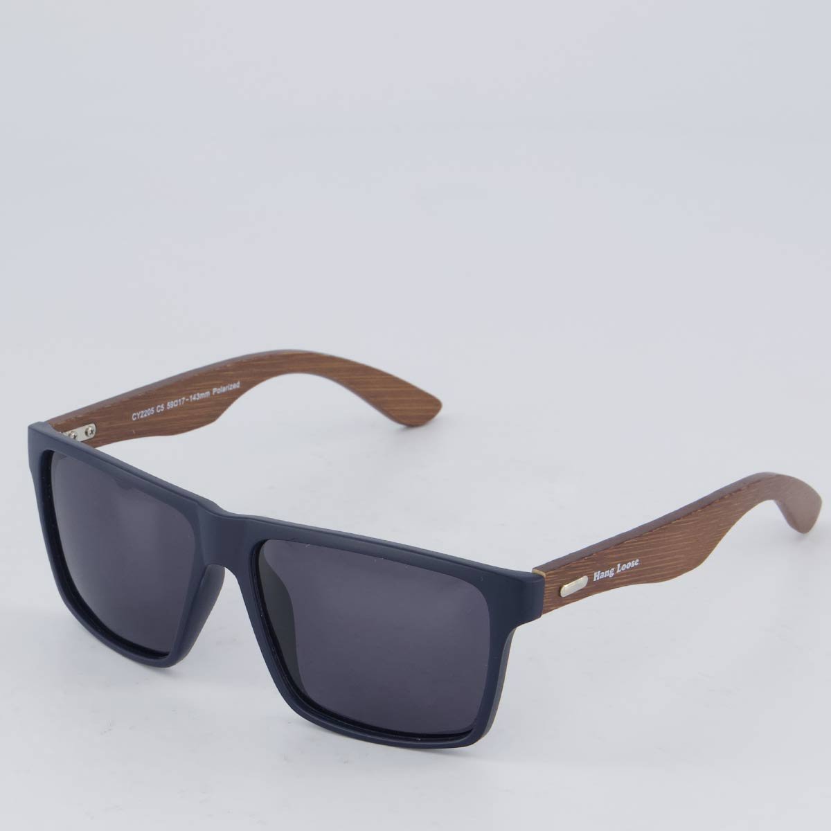 Óculos de Sol Hang Loose Deck Polarizado Preto Preto