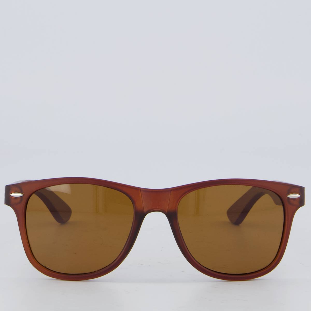 Óculos de Sol Hang Loose Style Bamboo Marrom Marrom