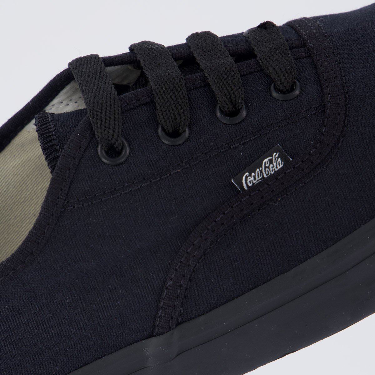 Tênis Coca Cola Kick Summer Preto e Cinza Preto