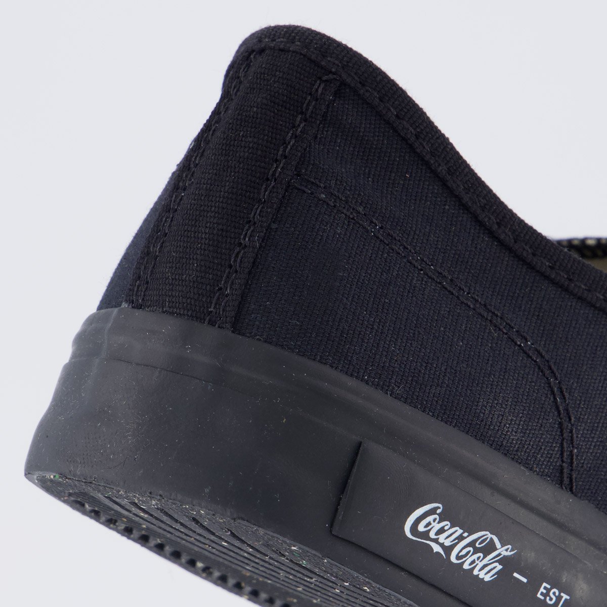 Tênis Coca Cola Kick Summer Feminino Preto e Cinza Preto