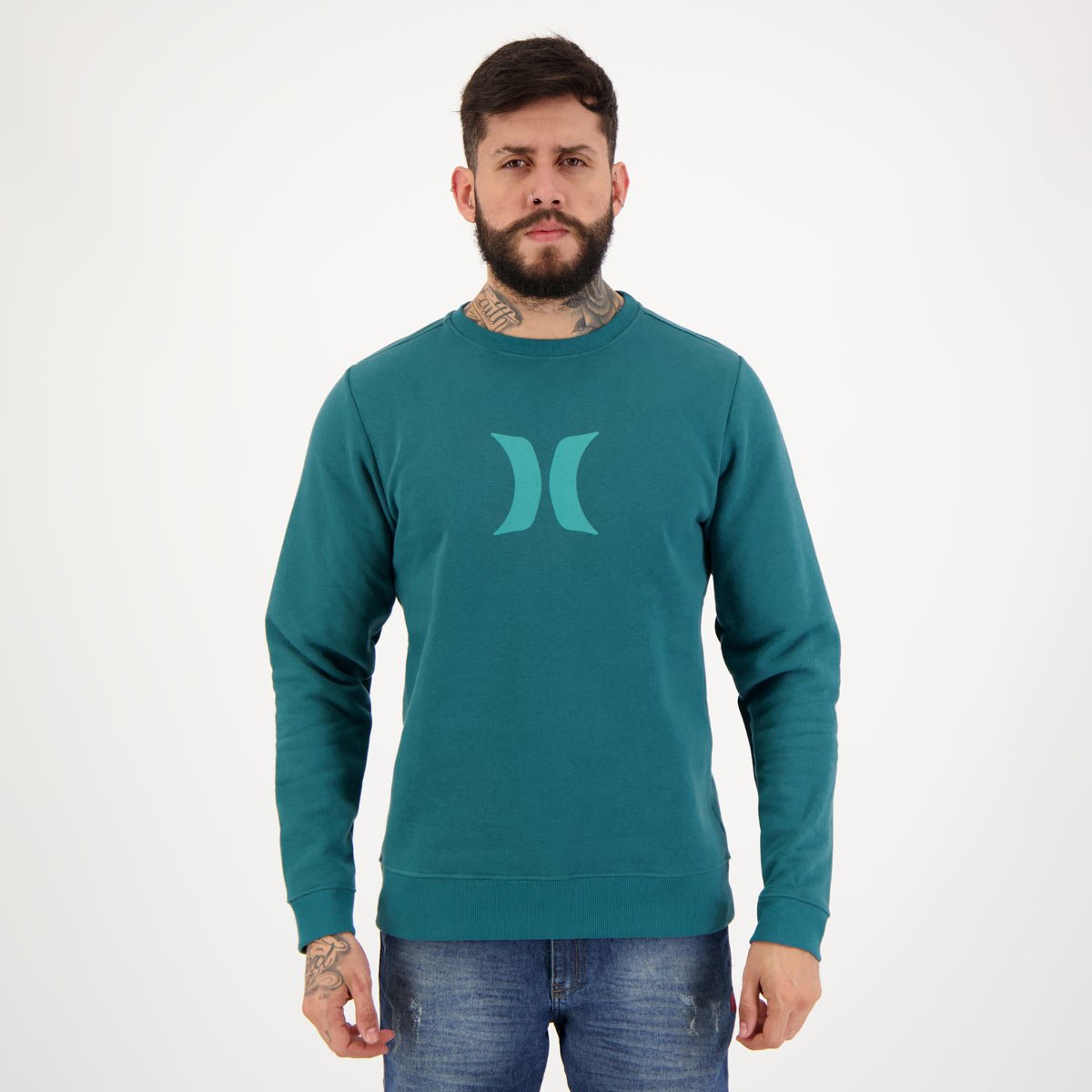 Moletom Verde Hurley Icon Verde