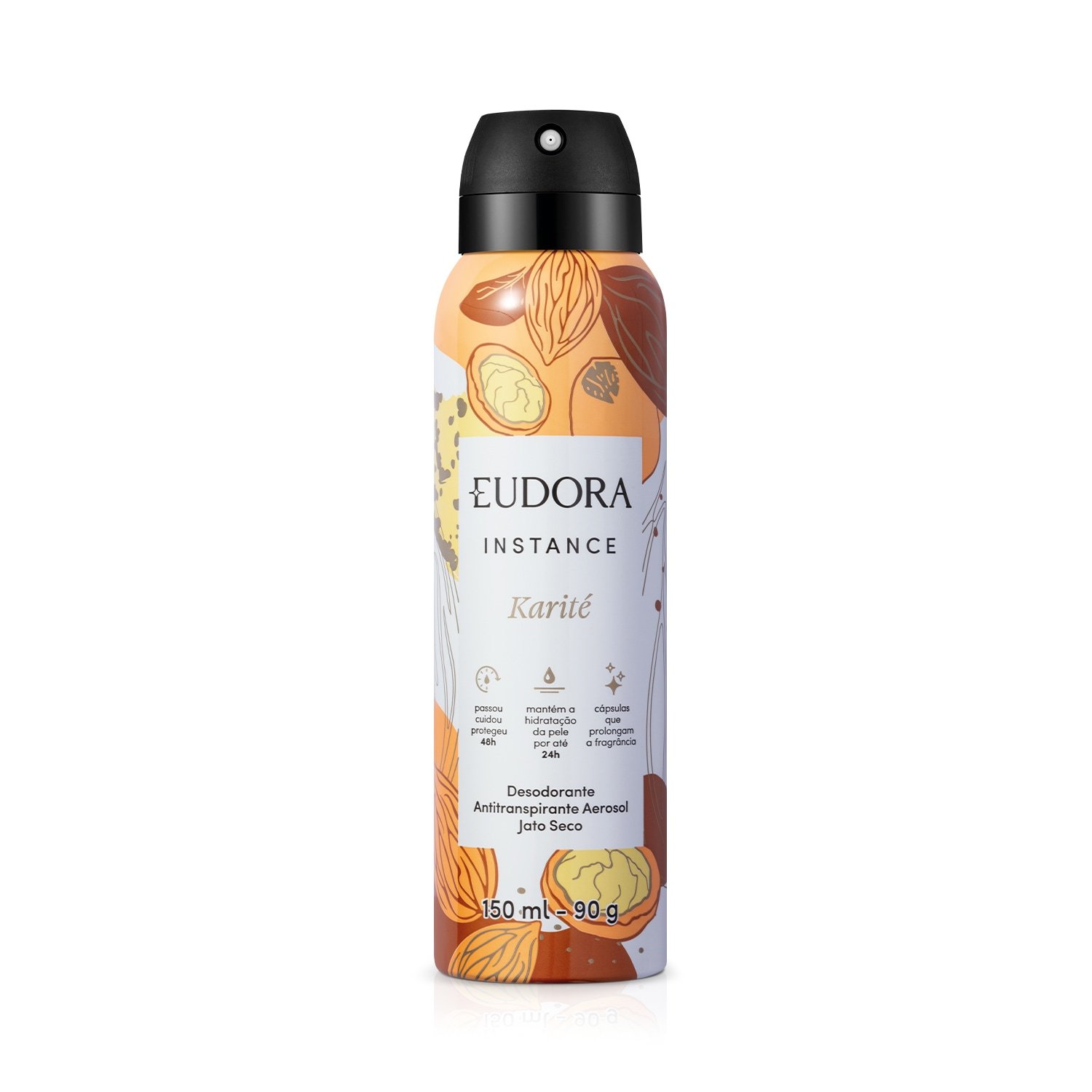 Eudora Instance Desodorante Antitranspirante Karité 150ml 150ml