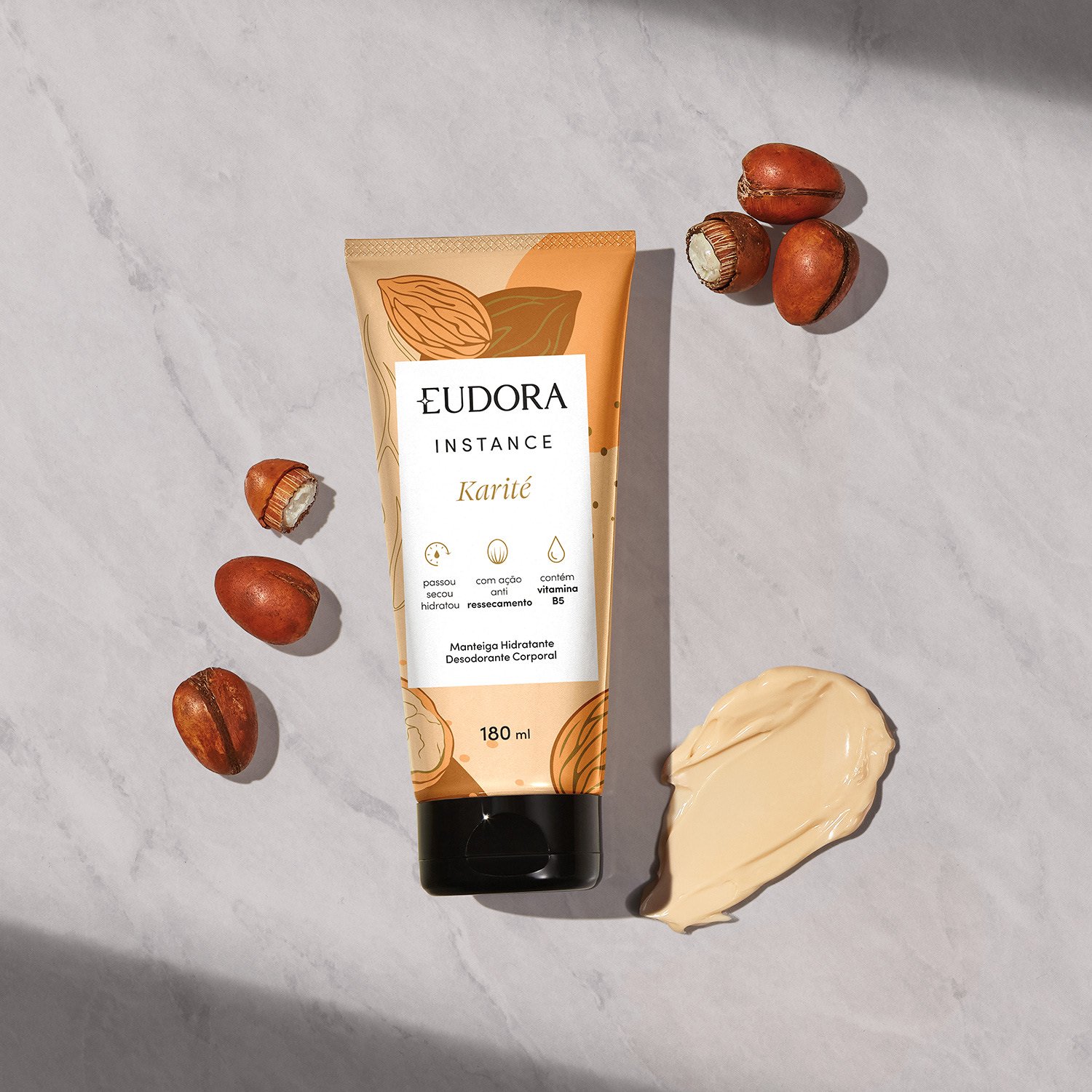 Eudora Instance Manteiga Hidratante Corporal Karité 180ml 180ml