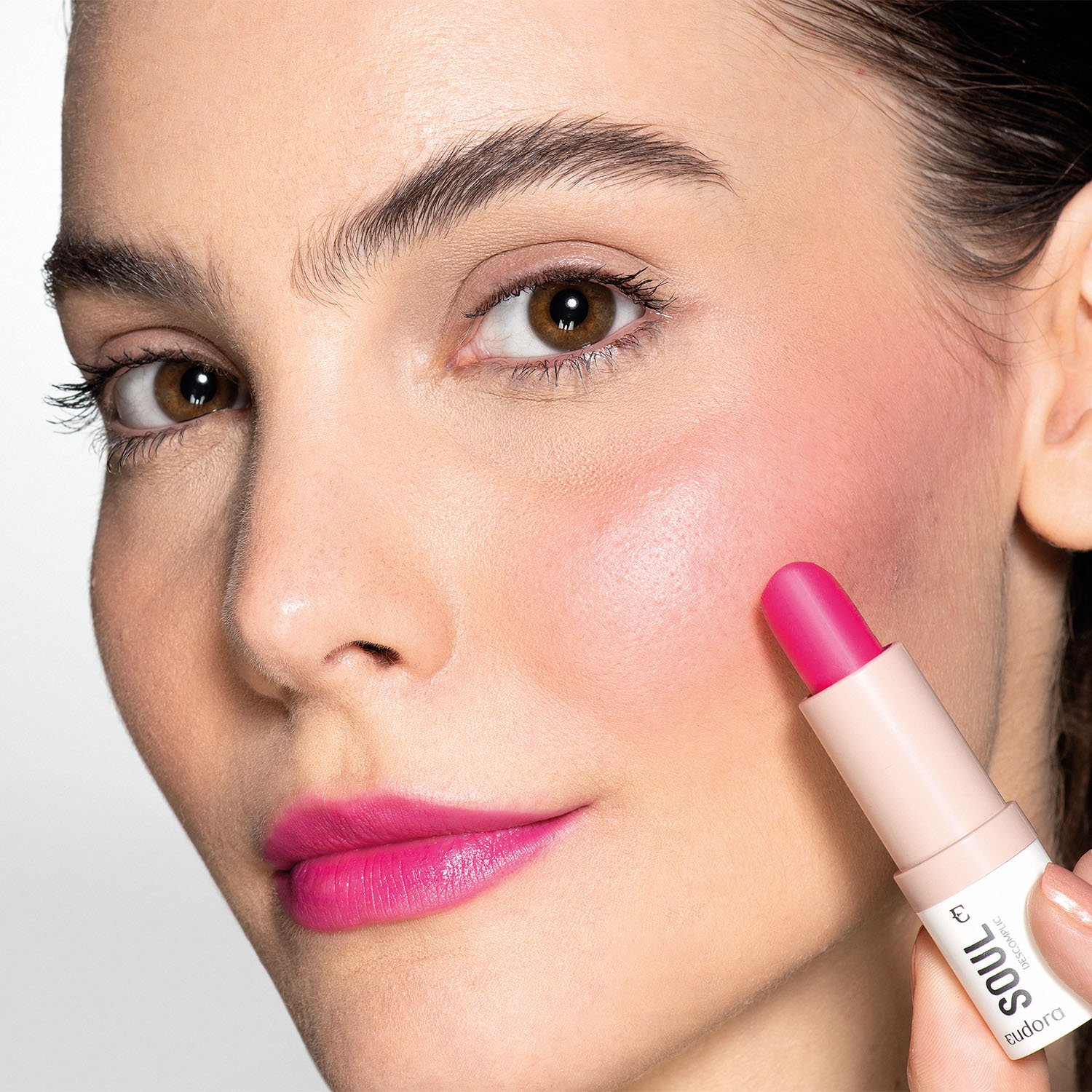 Eudora Soul Descomplic Batom Rosa Versátil 4g 4g