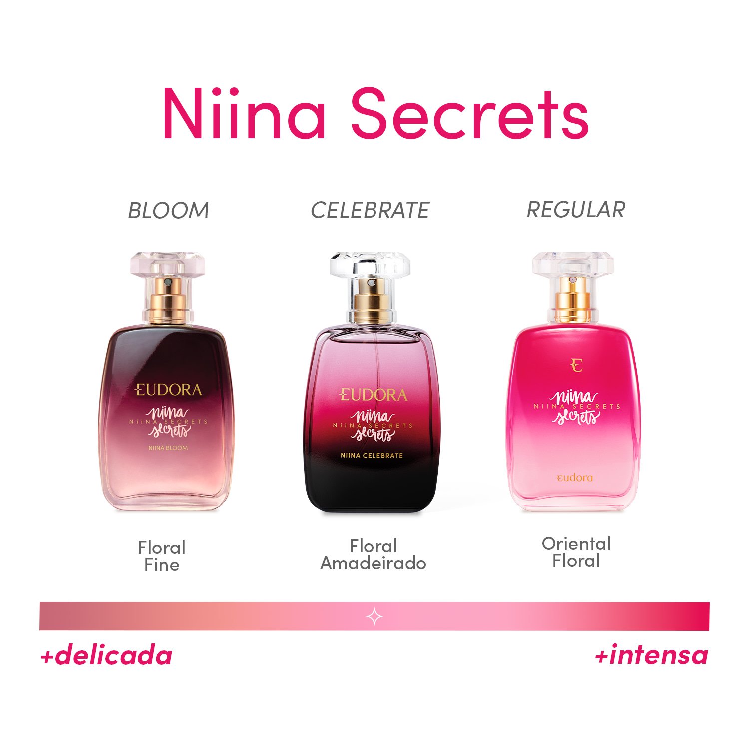 Eudora Niina Secrets Celebrate Desodorante Colônia 100ml 100ml