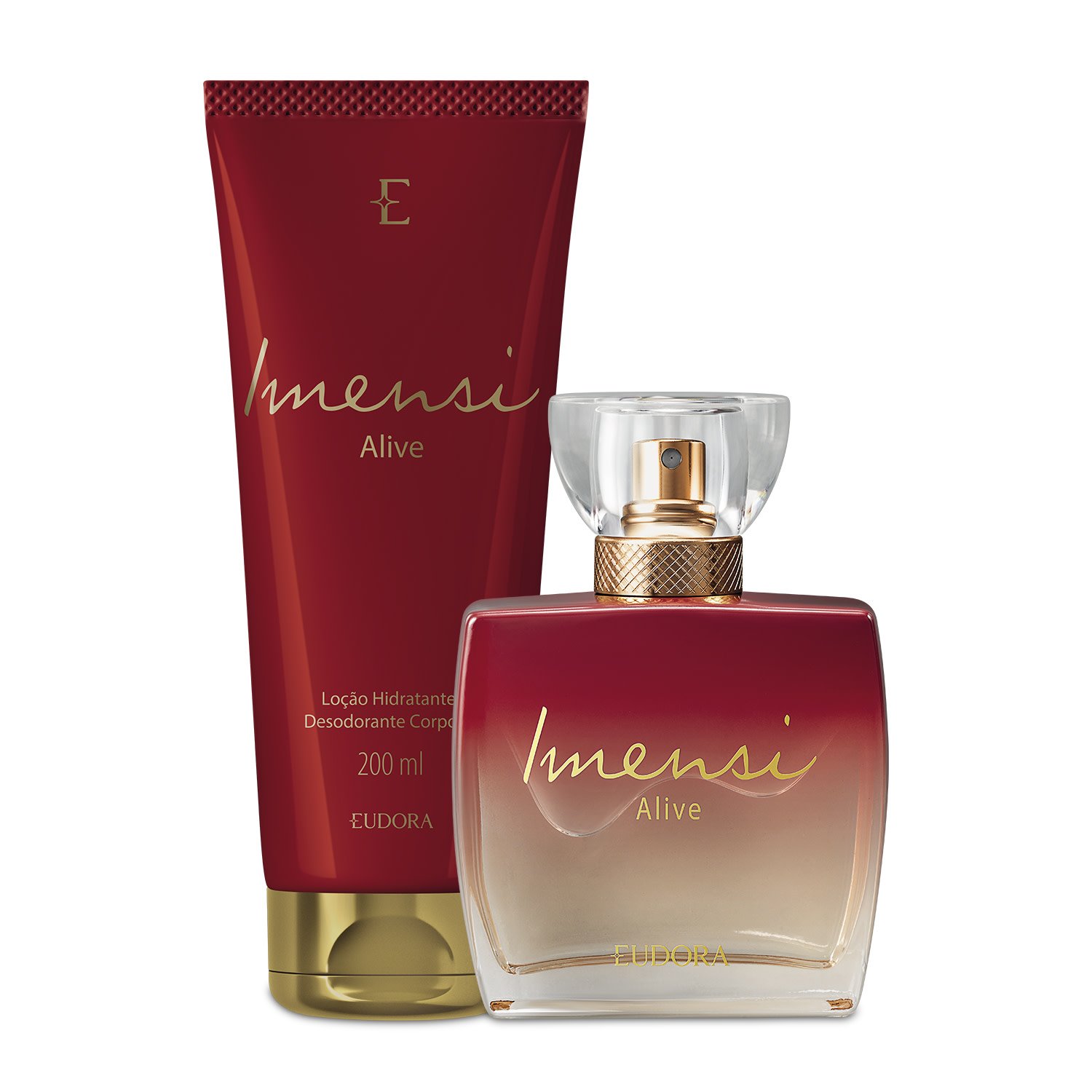 Eudora Combo Imensi Alive: Desodorante Colônia 100ml + Loção Corporal ...