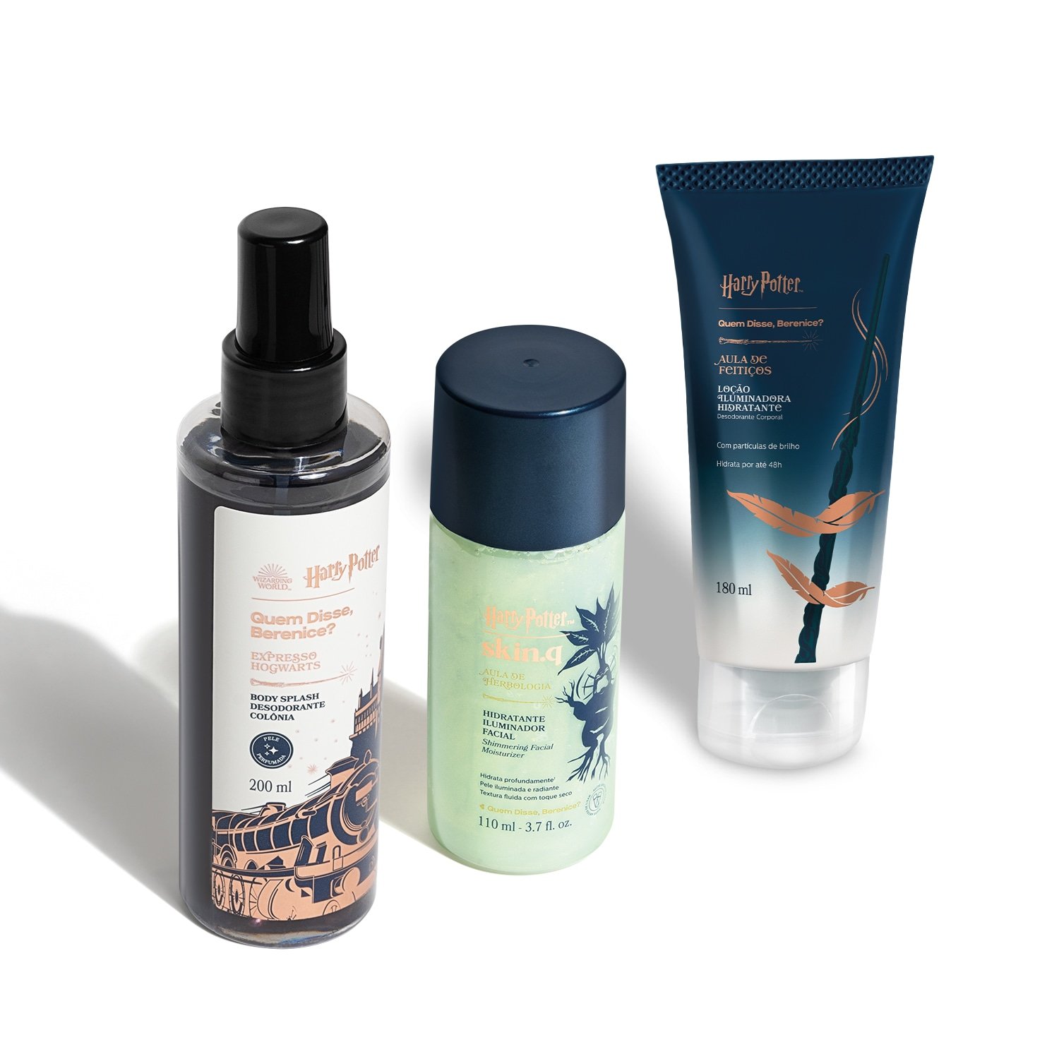 Combo Harry Potter: Body Splash 200ml + Loção Iluminadora Corporal ...