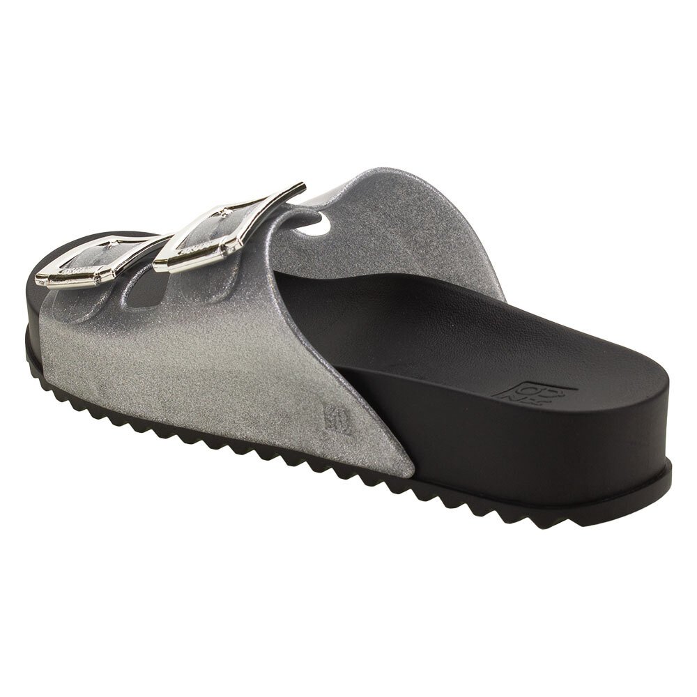 SANDÁLIA FEMININA CONFORTO PARTNER III ZAXY - 18063 Prata