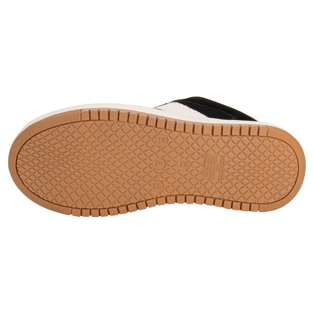 TÊNIS FEMININO CASUAL VIA MARTE 233004 Preto/Nobuck