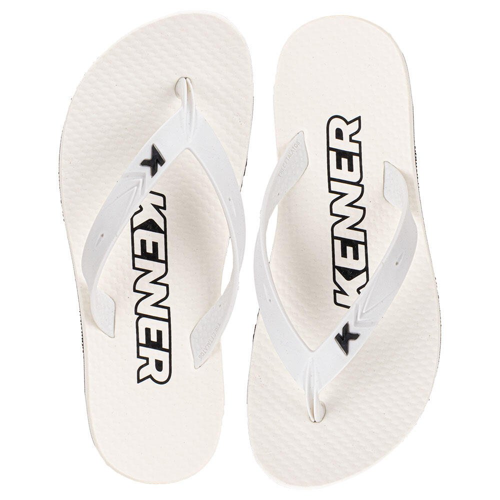 CHINELO MASCULINO SUMMER KENNER DGX Branco/Preto